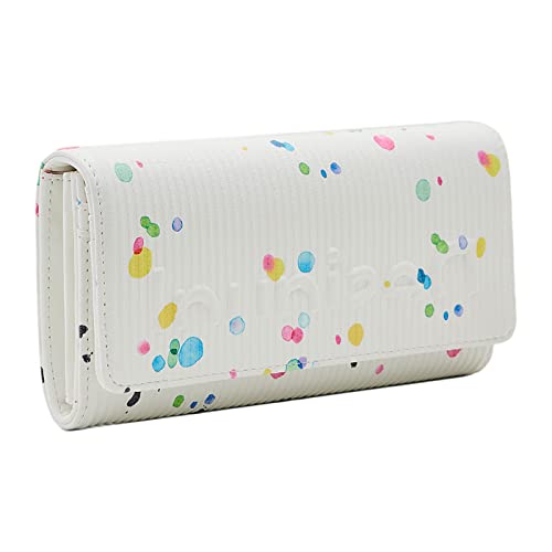 Desigual Women's Accessories PU Long Wallet, White