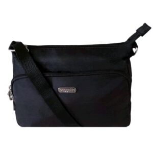 baggallini joey large crossbody bag (black)