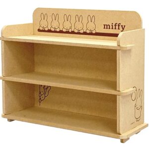 Miffy DB1681 Easy Assembly Mini Wood Shelf