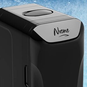 NXONE Mini Fridge,8 Can/6 Liter Small Refrigerator,110VAC/ 12V DC Portable Thermoelectric Cooler and Warmer Freezer Skincare Desk Little Tiny fridge for Cosmetics,Foods, Bedroom,Dorm,Office,and Car