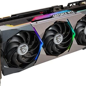 MSI Gaming GeForce RTX 3090 Ti 24GB GDRR6X 384-Bit HDMI/DP Nvlink Tri-Frozr Ampere Architecture OC Graphics Card (RTX 3090 Ti SUPRIM X 24G) (Renewed)