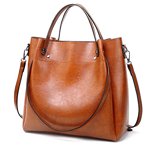 Hobo Purses Handbags for Women Satchels Top-Handle Shoulder Bags Tote Vegan Leather Crossbody Bag