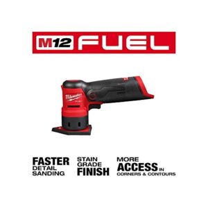 Milwaukee 2531-20 12V Brushless Cordless Orbital Detail Sander (Tool Only)