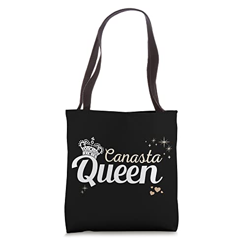 Canasta Queen Funny Hand and Foot Card Games Tote Bag