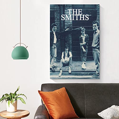 ZHESHI The Smiths Poster Decorative Painting Canvas Wall Posters And Art Picture Print Modern Family Bedroom Decor Posters 12x18inch(30x45cm)