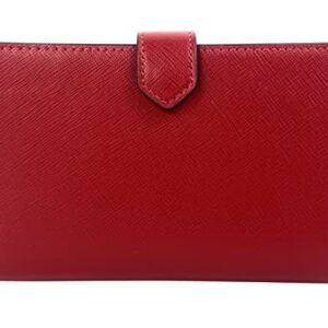 Kate Spade New York Staci Wallet Wristlet in Saffiano Leather Red Currant