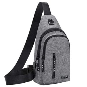 waterproof strap bag crossbody backpack with usb hole with headphone hole strap backpack multipurpose crossbody shoulder bag