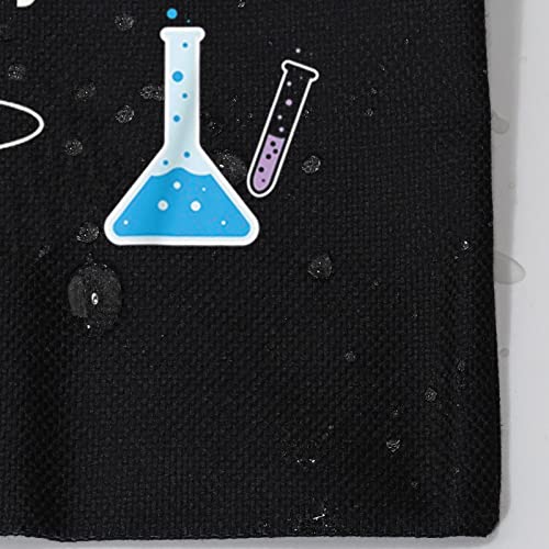 MBMSO Science Tote Bag Science is My Jam Science Teacher Gifts Lab Tech Gifts Science Lover Gifts Scientist Shoulder Bag (Science is My Jam TB-black)