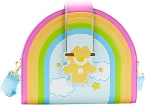 care bears funshine bear rainbow swing crossbody bag