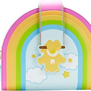 Care Bears Funshine Bear Rainbow Swing Crossbody Bag