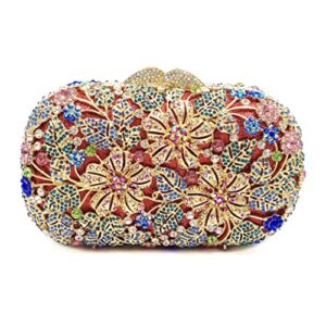 zlxdp women evening party bag crystal clutch bridal wedding party wallet purse handbag