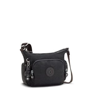 Kipling Women's Gabbie Mini Crossbody, Lightweight Everyday Purse, Casual Shoulder Bag, Black Noir