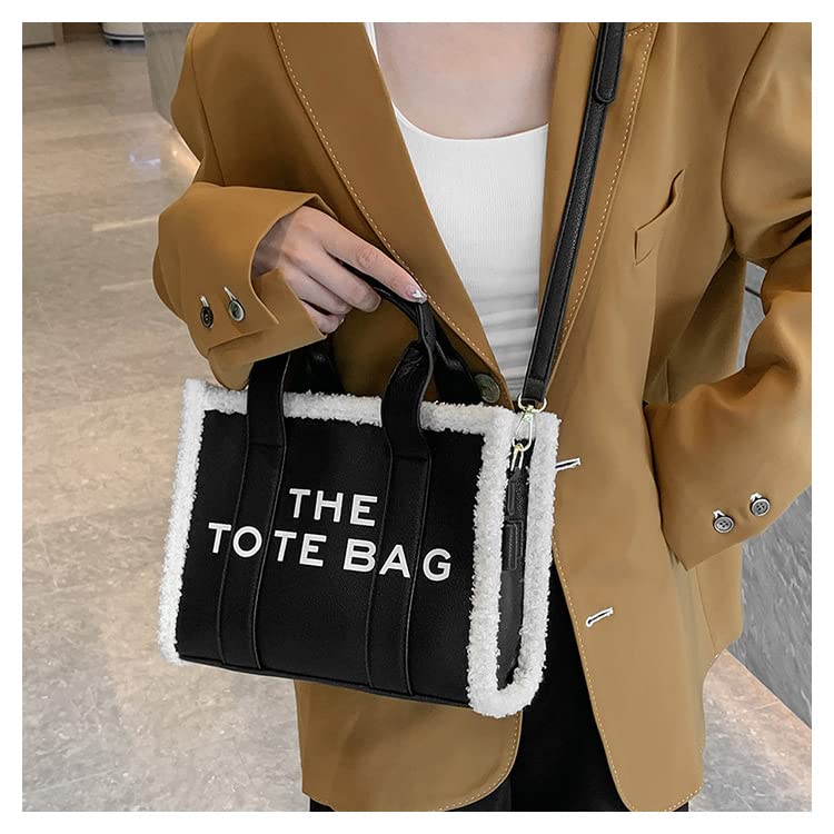 UMRFNO The Tote Bags for Women PU Leather Travel Tote Handle Crossbody Tote Bag Handbag Hobo Bag for Travel Work School Office