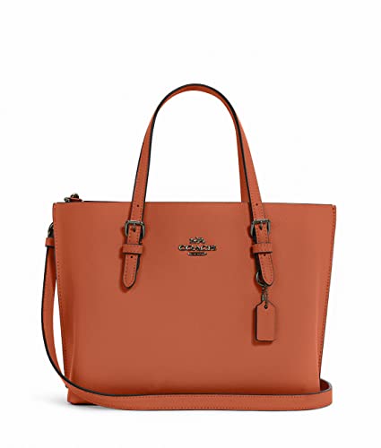 Coach Leather Mollie Tote 25, Sunset