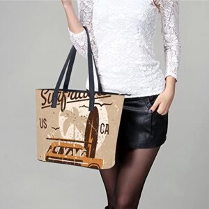 Womens Handbag Car Leather Tote Bag Top Handle Satchel Bags For Lady