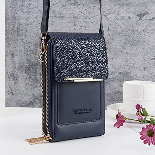 Yanvan Small Crossbody Cell Phone Purse for Women, Mini Satchel Shoulder Handbag Wallet with Credit Card Slots