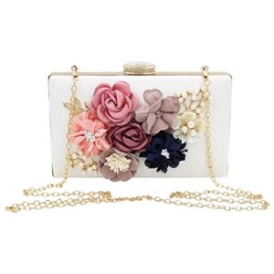 zlxdp women clutch bag floral party purse wedding evening handbags