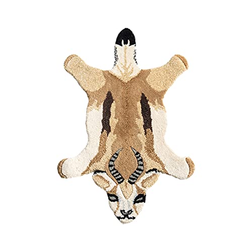 VARWANEO Home Doorway Rug Cute Creative Animal Shape Welcome Mat Multipurpose Floor Rugs