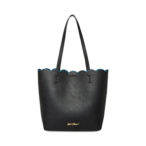 Betsey Johnson Scalloped Tote, Black