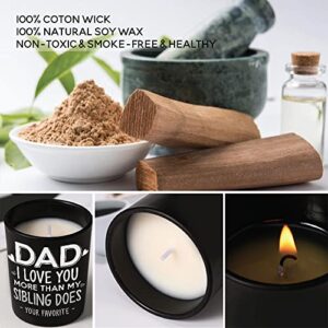 Gifts for Dad on Father's Day from Daughters, Son, Kids - Father's Day Gift - Dad Gifts - Dad Birthday Gift - Birthday Gift for Dad, Meaningful Fathers Day Present for Dad - Soy Wax 7.8 oz