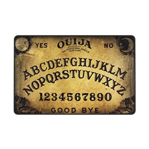 MALAGE Ouija Board Rug Home Magic Game Area Rug Mat Rubberback Polyester for Bedroom Living Room Playroom Home Decor 62x40 Inch