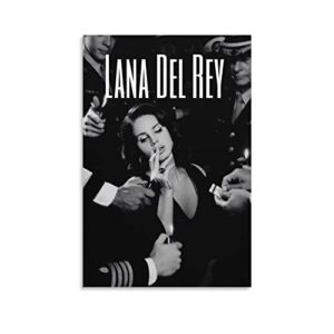 ssjs lana del rey poster decorative painting canvas wall posters and art picture print modern family bedroom decor posters 12x18inch(30x45cm)