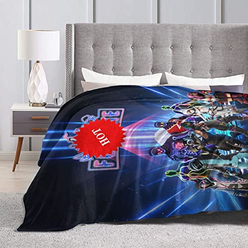 Game Anime Blanket Soft Warm Cartoon Throw Blanket for Sofa Living Room Bedding F3 50"X40"