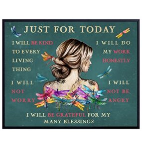 inspiration positive affirmations boho-chic wall art – new age spiritual hippie motivational wall decor – inspirational quotes saying – encouragement gifts for women – encouraging wall decor unframed