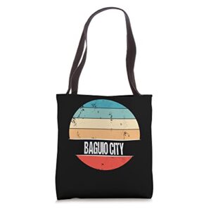 baguio philippines city trip tote bag