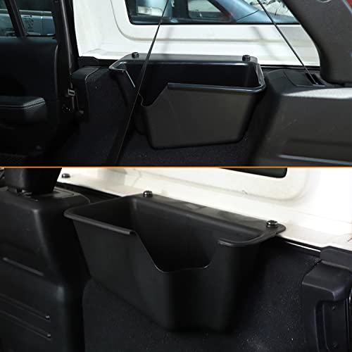 Car Trunk Side Storage Box Organizers Stowing Tidying for Jeep Wrangler JL 2018 2019 2020 2021 2022 2023 Interior Accessories