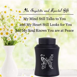 6 Inchs Medium Urn for Ashes, Aluminium Small Urn, Cremation Ash Urn, Ashes Holder, Small urn for Family & Loved Ones