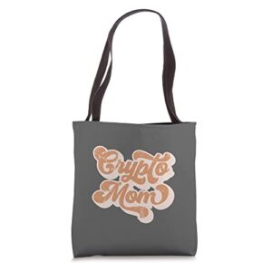 Retro Vintage Crypto Mom Tote Bag