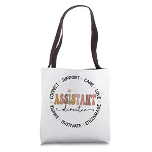 assistant director appreciation week theater nursing hr tote bag