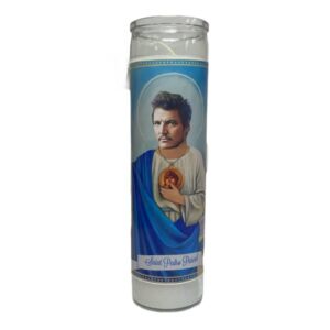 pedro pascal devotional prayer saint candle