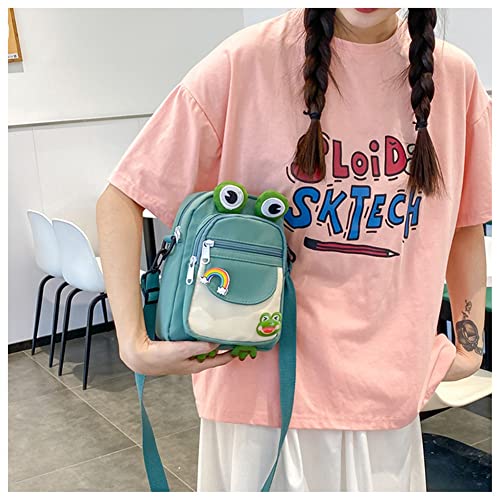 Crossbody Bags for Women Cute Cell Phone Purse Tote Bag Hobo Bag Small Frog Bag Satchel Bag Cow Shoulder Bag Handbag 2023