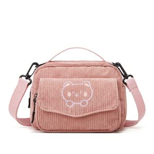 crossbody bags for women corduroy hobo bag small cell phone purse cute tote bags satchel bag shoulder bag handbag 2023