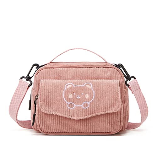 Crossbody Bags for Women Corduroy Hobo Bag Small Cell Phone Purse Cute Tote Bags Satchel Bag Shoulder Bag Handbag 2023