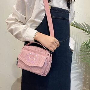 Crossbody Bags for Women Corduroy Hobo Bag Small Cell Phone Purse Cute Tote Bags Satchel Bag Shoulder Bag Handbag 2023