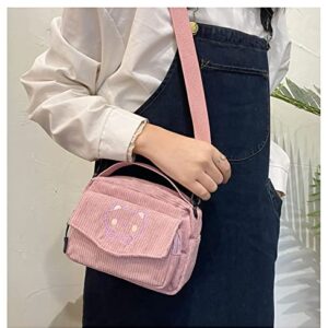 Crossbody Bags for Women Corduroy Hobo Bag Small Cell Phone Purse Cute Tote Bags Satchel Bag Shoulder Bag Handbag 2023