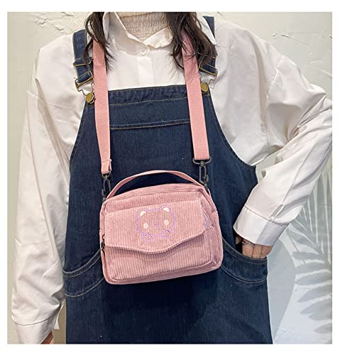 Crossbody Bags for Women Corduroy Hobo Bag Small Cell Phone Purse Cute Tote Bags Satchel Bag Shoulder Bag Handbag 2023