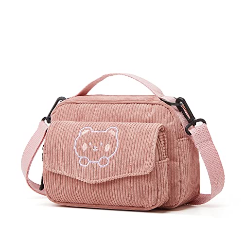 Crossbody Bags for Women Corduroy Hobo Bag Small Cell Phone Purse Cute Tote Bags Satchel Bag Shoulder Bag Handbag 2023