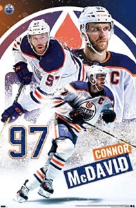 trends international nhl edmonton oilers – connor mcdavid 22 wall poster