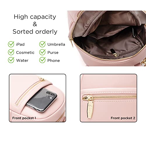 Mini Backpack Purse for women Small Teenager Girls Cute Leather Backpack Women Shoulder Bag Handbags