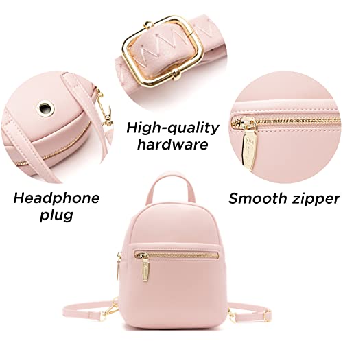 Mini Backpack Purse for women Small Teenager Girls Cute Leather Backpack Women Shoulder Bag Handbags