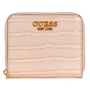 GUESS Laurel Small Zip Around Wallet, Pale Rose