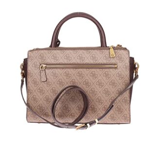 GUESS Ginevra Elite Society Satchel, Latte Logo