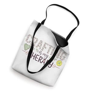 Crafting Is My Therapy Craft Crafter Tote Bag