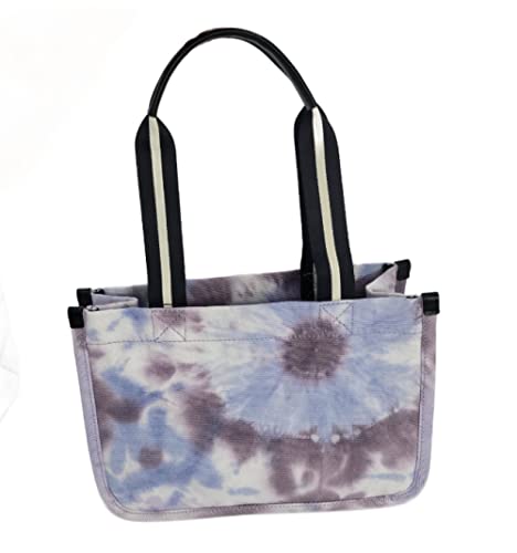 Marc Jacobs H013M06PF22 Languid Lavender Purple/Blue/White Multicolor Women's Medium Tote Bag