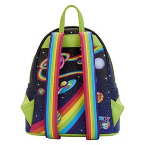 Loungefly Lisa Frank Cosmic Alien Ride Glow Mini Backpack