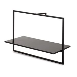 The Lakeside Collection Wall Shelf - Modern Display Shelf for Plants or Trophies - Wide